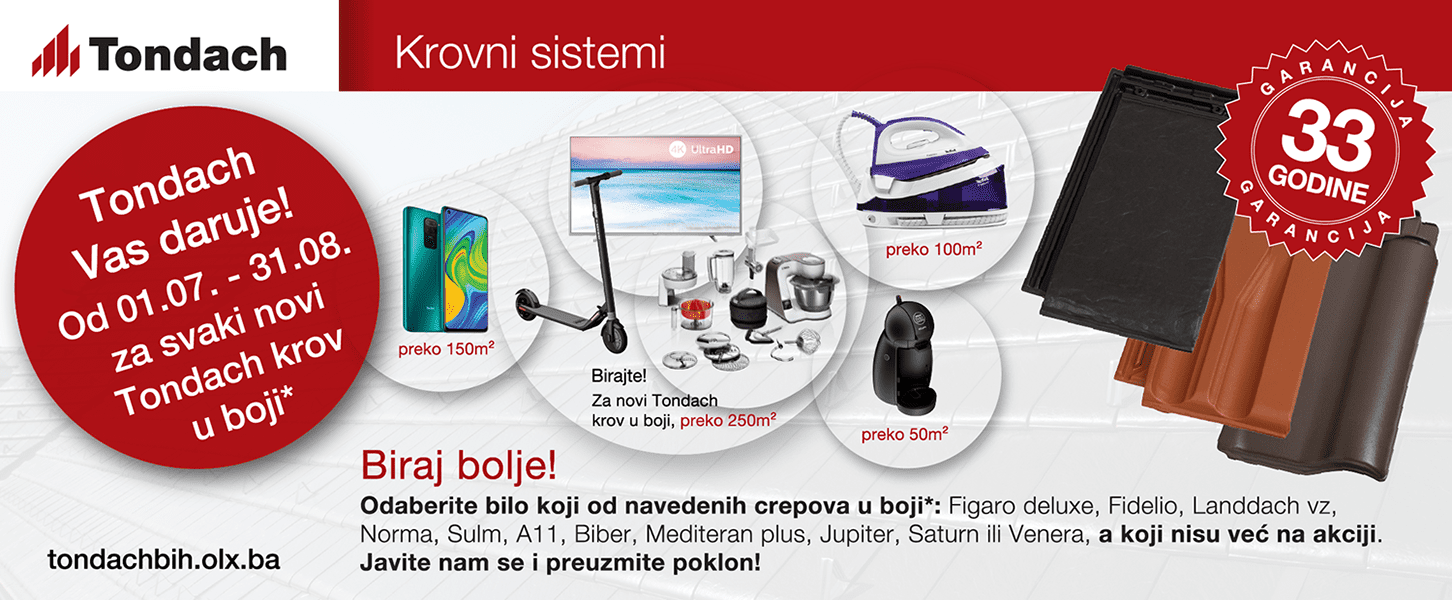 Razmišljate o zamjeni krova? - ovo ljeto Tondach vas daruje - OLX blog
