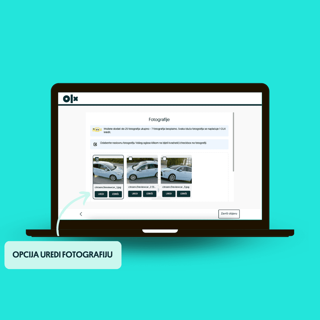 Odaberite i uredite fotografije oglasa - OLX blog